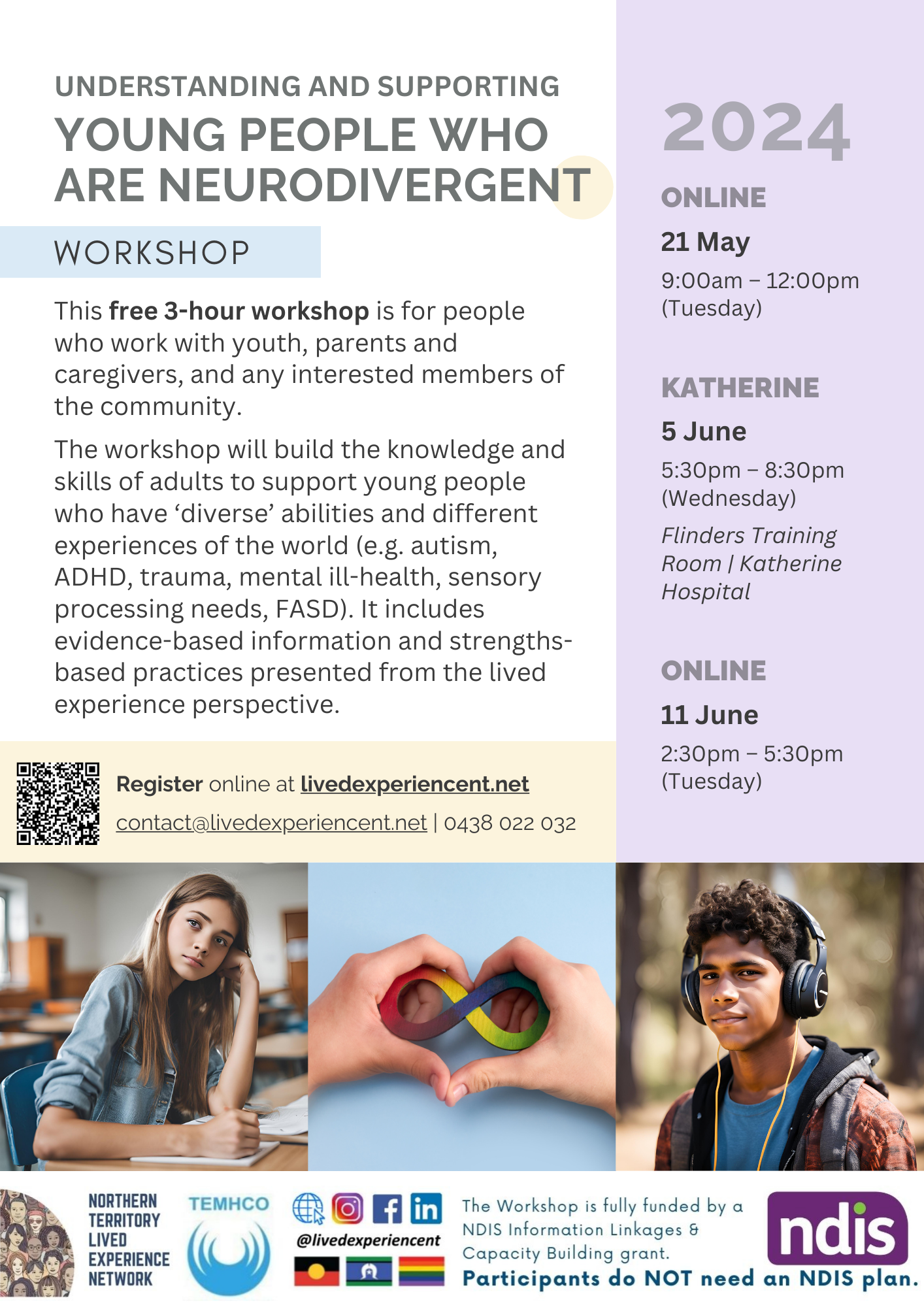 Supporting Neurodivergent Youth - NT Lived Experience Network